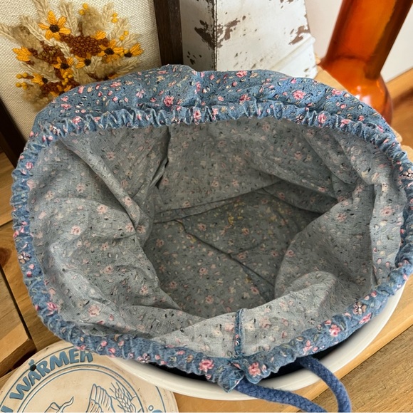 Dining | Vintage Lyn Ulick Heartland Studios Hen Ceramic Bread Bun Warmer With Bowl Set | Poshmark